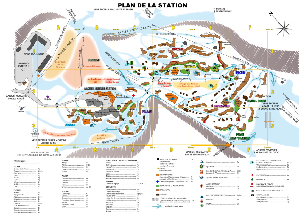 Resort Map-min - Alpine Adventures - Luxury Ski Vacation Travel Booking ...